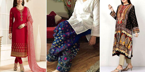 Latest Girls Shalwar Kameez Designs/Styles in Pakistan – PakStyle.pk