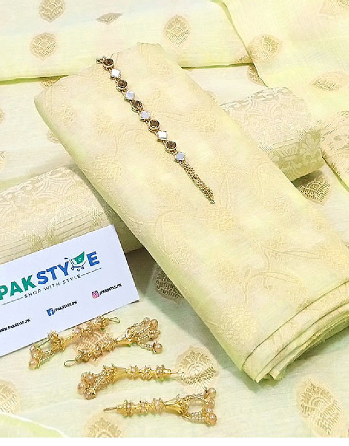 Banarsi Style Cotton Jacquard Dress with Cotton Jacquard Dupatta – Best ...