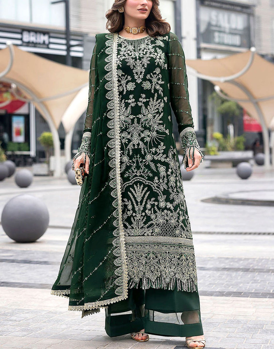 Green Wedding Dresses | Bottle, Sea & Mongia Green Dress Designs 2026 ...